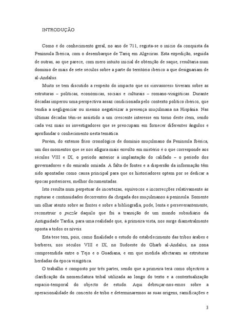 Ana Luisa Miranda O Sudoeste Do Gharb Al Andalus Nos Sculos Vii E Ix