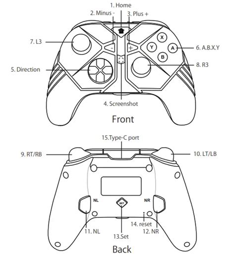 Controllers T S101 Wireless Game Controller User Manual