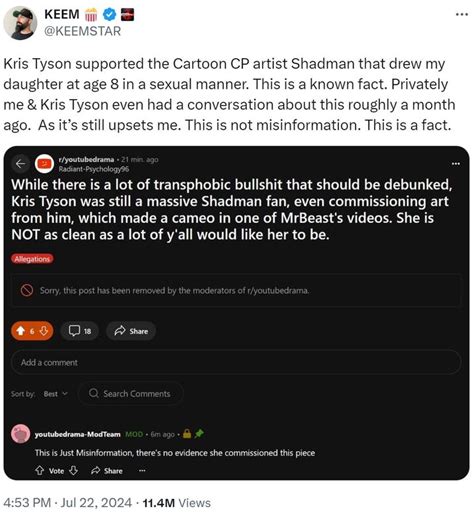 This Is Not Misinformation This Is A Fact The Shadman Logs Know