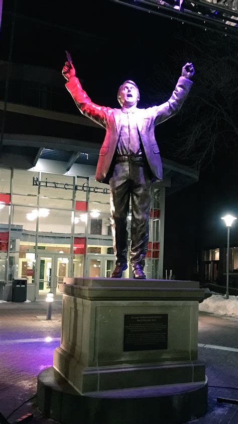 Herb Brooks Statue Photos At Herb Brooks Statue Downtown St Paul