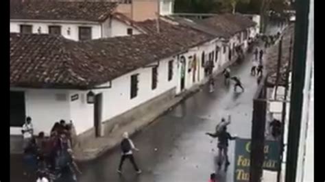 Ataques Contra Sede Del Cric Y Pedrea De Estudiantes En Popayán