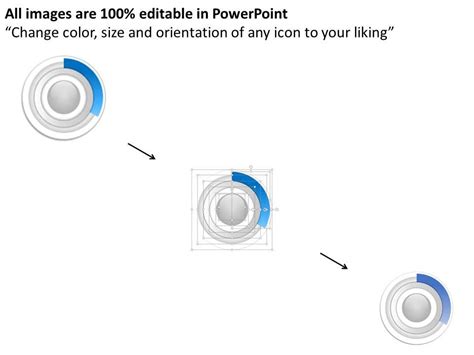 1114 Three Sequential Infographic For Data Flow Powerpoint Template