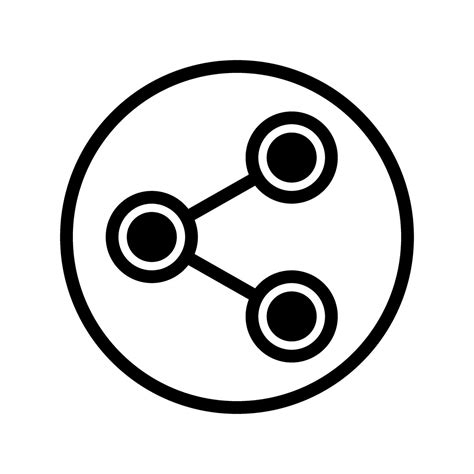Share Vector Icon Arrow Symbol Button Connection Illustration Sign 35460353 Vector Art At