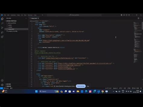 Antara Thakur On Linkedin Webdevelopment Portfolioshowcase Bharatintern