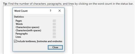How To Check Word Count In Word