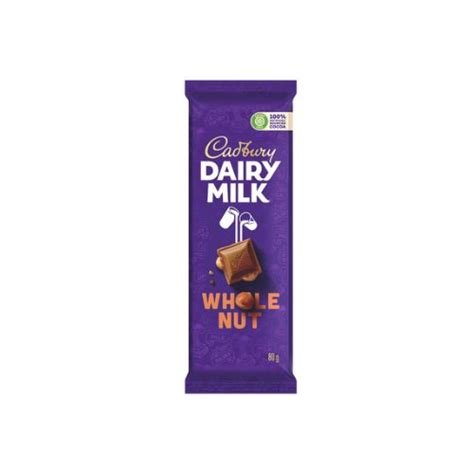 Cadbury Dairy Milk Whole Nut Slab 80g Zar Deals