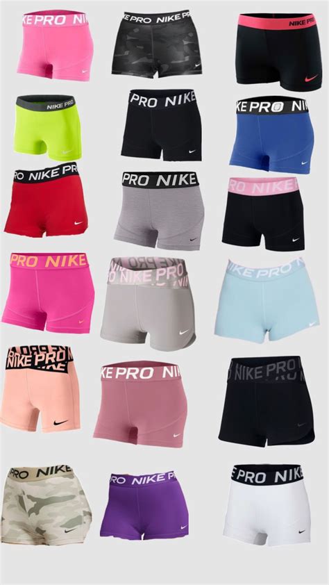 Nike Pro Shorts In Various Colors