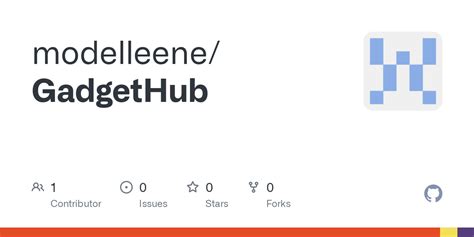 Github Modelleene Gadgethub