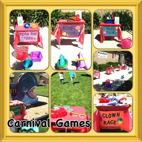 121 Best Images About Preschool Carnival On Pinterest Graduation Party Games Carnival