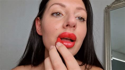 Red Lips Vs Black Lips Tattooedtemptress