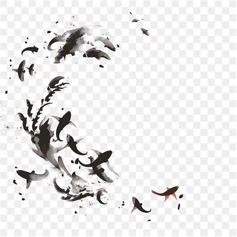 Premium Psd Psd Abstract Brushstroke Scribbles Rectangular Frame With