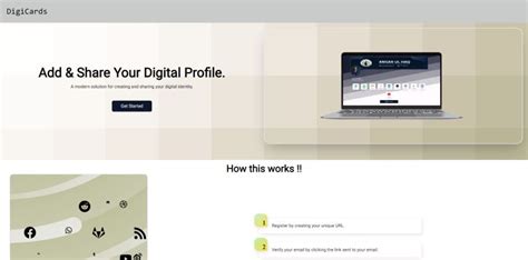 Digicard A Platform For Social Media Links Ansar Ul Haq Posted On