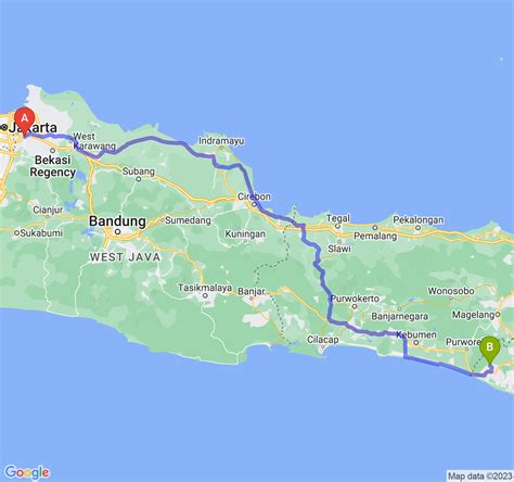 Jarak Dan Lama Perjalanan Dari Kota Bekasi Ke Kab Kulon Progo Navi Id