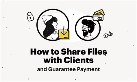 Payment Protection Of Digital Files When Sharing With Clients