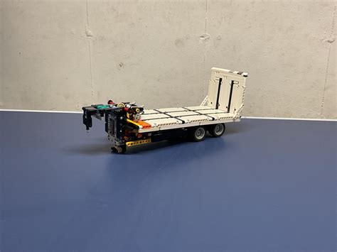 Lego Moc Gooseneck Car Trailer By Bossbuilder Rebrickable Build
