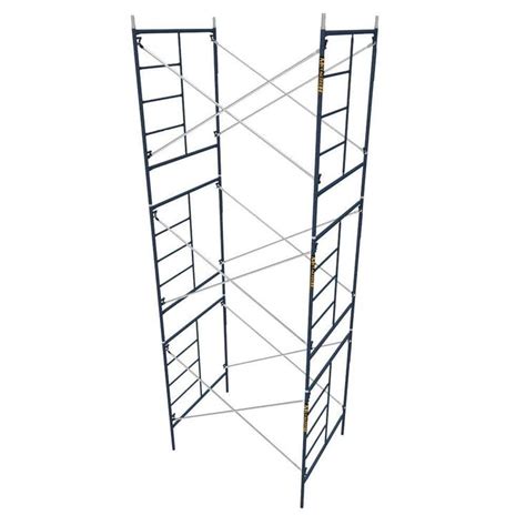 Metaltech Saferstack 6 Ft X 5 Ft X 7 Ft Mason Scaffold Set Of 3 M Mfs766084k3 The Home