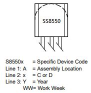 SS8550 Transistor: Features, Pinout and Datasheet