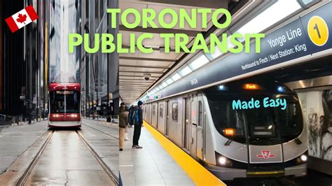 How To Use Toronto Public Transit Ttc Beginners Ultimate Guide Youtube