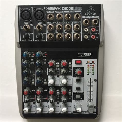 Xenyx Q1002usb Behringer Xenyx Q1002usb Audiofanzine