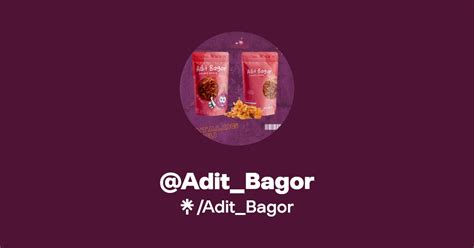 Adit Bagor Instagram Facebook Linktree