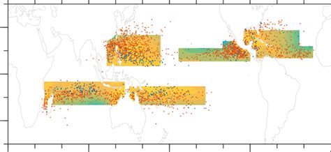 Spatial Extent And Seasonal Mean Sst Contours For Each Basin And