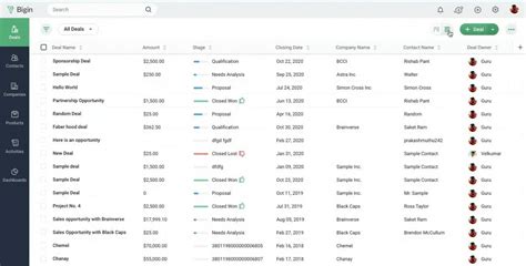 Bigin By Zoho CRM Review PCMag
