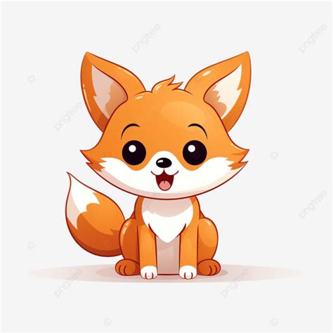 귀여운 만화 여우의 장난스럽고 활기 넘치는 매혹적인 그림 귀엽다 만화 여우 Png 일러스트 및 이미지 에 대한 무료 다운로드 Pngtree