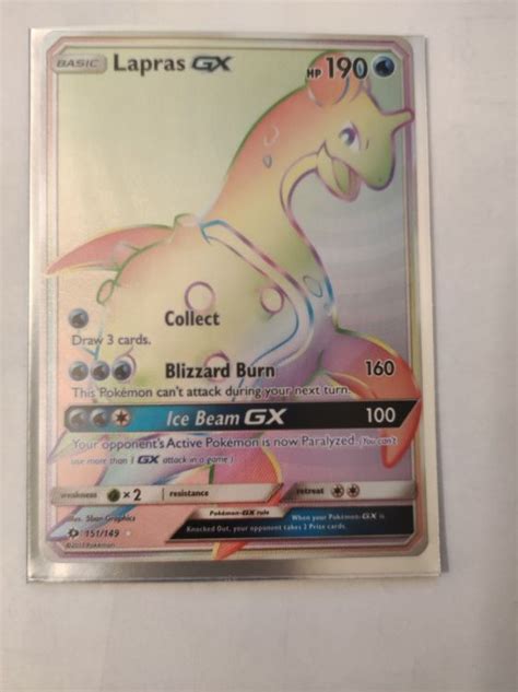 Lapras GX SUM 151 Kaufen Auf Ricardo