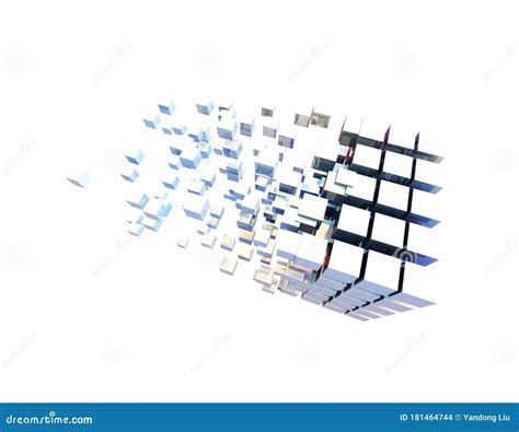 Cube Digital Technology And Programming Data Transmission And Storage Intelligent Programs