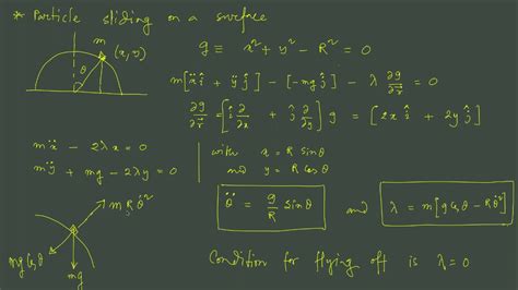 Lecture 7 Lagrangian Dynamics Solved Examples Youtube
