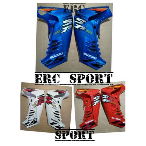 Jual Cover Sayap Kanan Kiri Dek Luar Legsil Luar Plus Striping Suzuki
