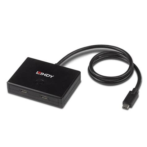 Port USB Gen Type C Bi Directional Switch USB From Lindy UK
