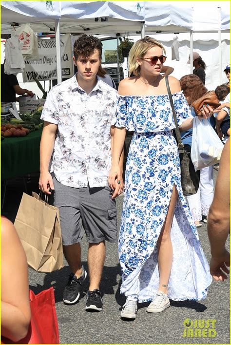 Nolan Gould Couples Up With Hannah Glasby At A Farmers Market Photo