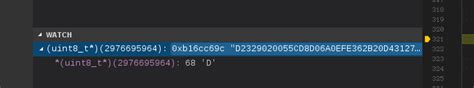 Question How To Display Memory During A Debug Session · Issue 1503