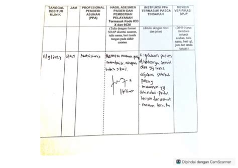 Cppt Pasien Rawat Inap Pdf