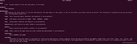 嵌入式和服务器linux系统下free M Memory统计信息解析vssrsspssusslinux Free M Csdn博客