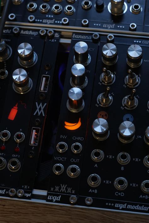 Hagiwos Mozzi Based Chord Vco In A 4hp Module Spare Pcbs Are Available
