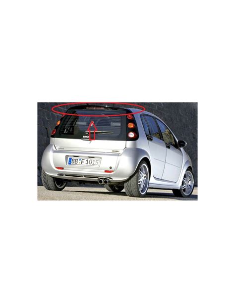 Smart Forfour Brabus Rear Roof Spoiler A