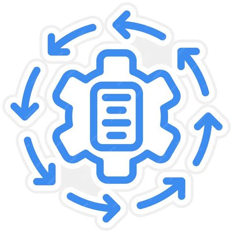 Premium Vector Iteration Icon Style