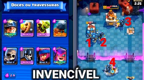 Melhor Deck Para O Novo Evento Do Clash Royale Youtube