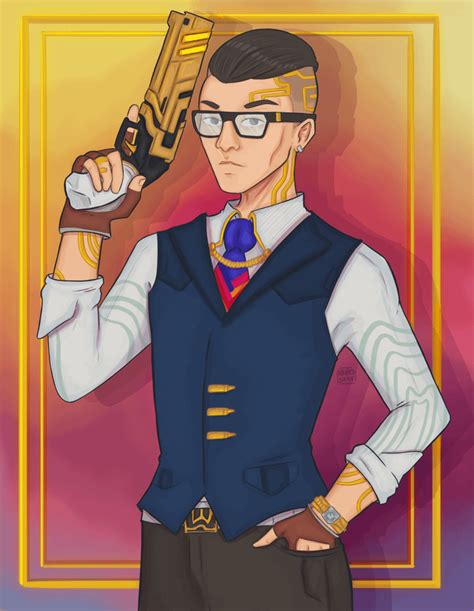 Chamber Fanart By Me R Valorant