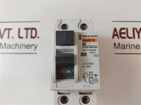 Merlin Gerin Id Multi 9 Circuit Breaker - Aeliya Marine