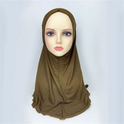 Muslim Women One Piece Amira Turban Hijab Scarf Shawl Headscarf Wrap