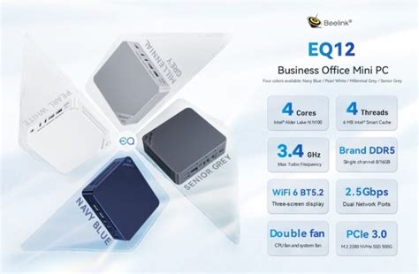 Beelink Eq Is A Low Power Mini Pc With Intel Processor N Alder Lake N Liliputing