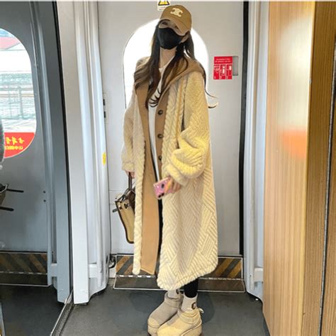 리지랄닷컴 [ot C548]보테 레이어드 퍼 코트