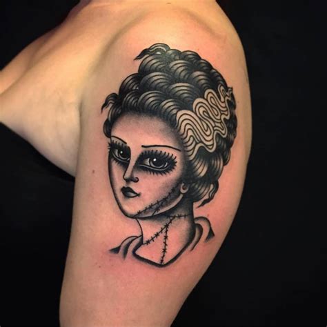 Frankenstein Girl Tattoo Designs