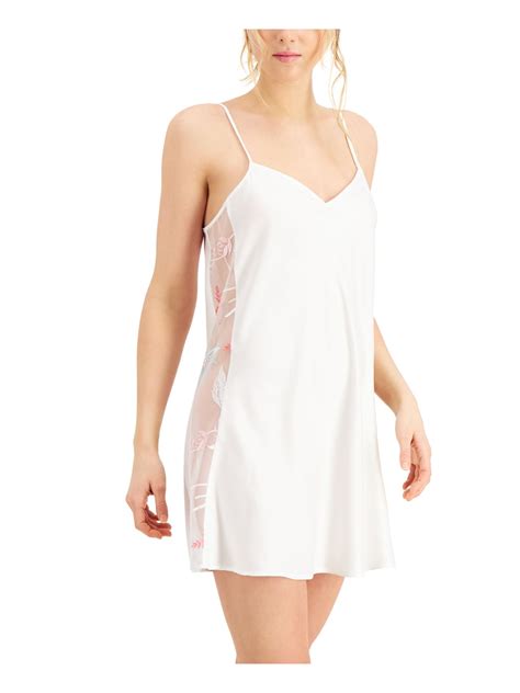 Inc Intimates White Chemise Sleepwear Nightgown Xl