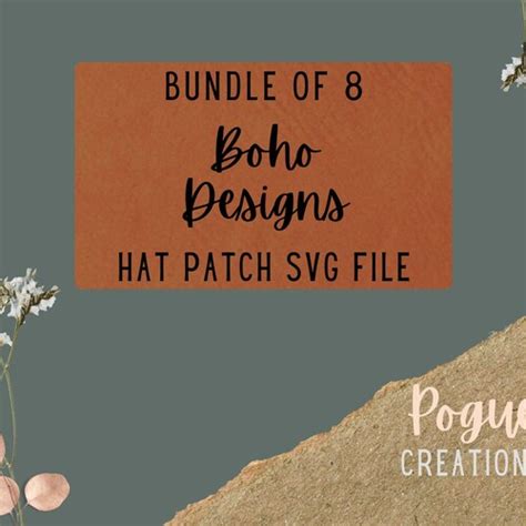 Rectangle Hat Patch Svg Bundle Etsy