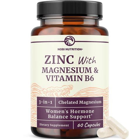 Zinc And Magnesium Suppleb0fc35x4ft Ec