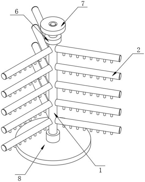 一种糖浆生产用搅拌机构的制作方法